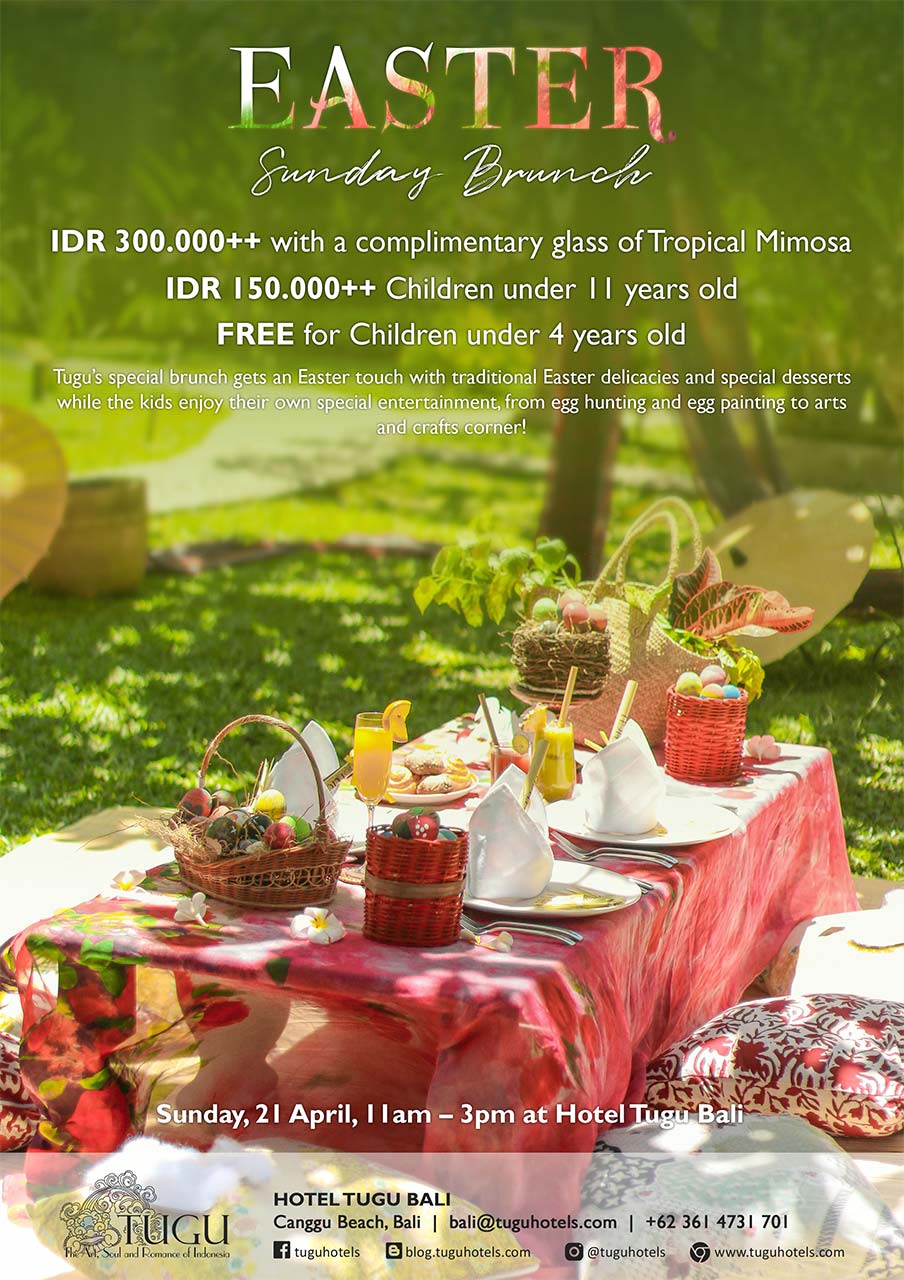 EASTER Sunday Brunch - Tugu Hotels & Restaurants
