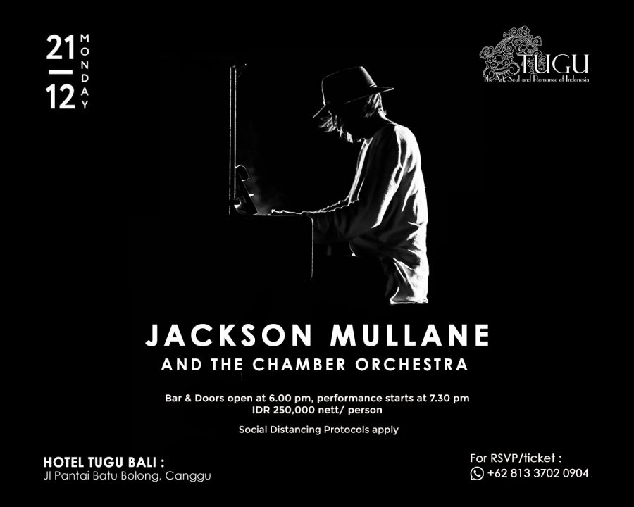 Jackson Mullane and His Neo-Classical Concert at Hotel Tugu Bali